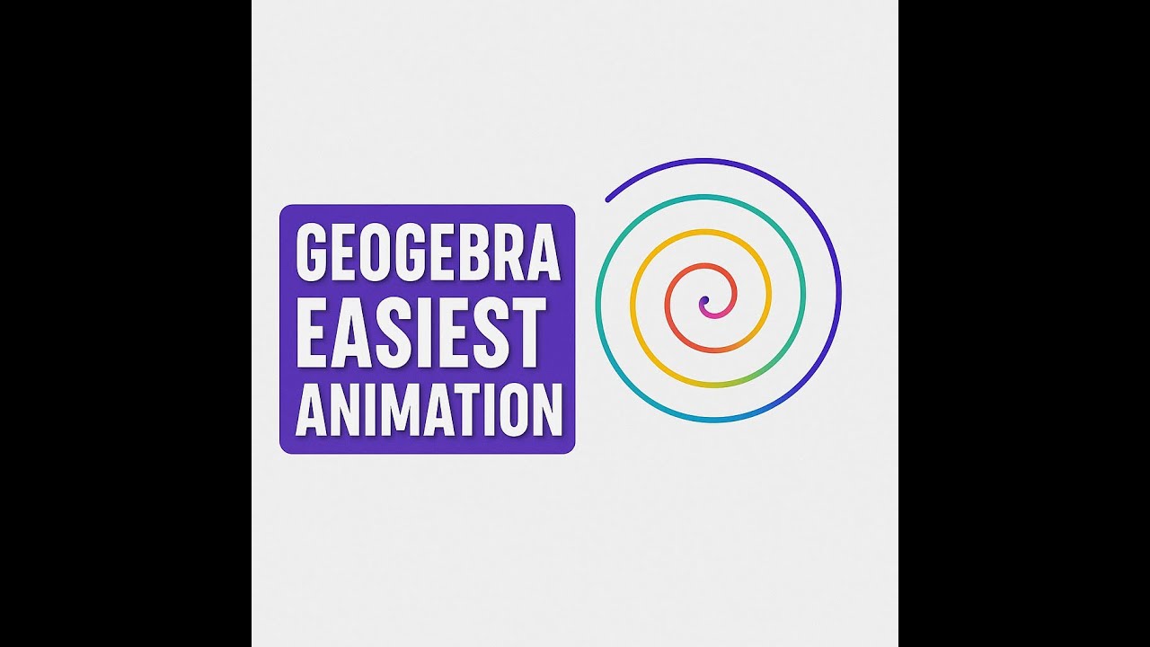 GeoGebra Easiest Animation