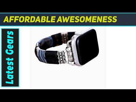 Bohemian Onyx Apple Watch Band: BEST Luxury iWatch Strap?