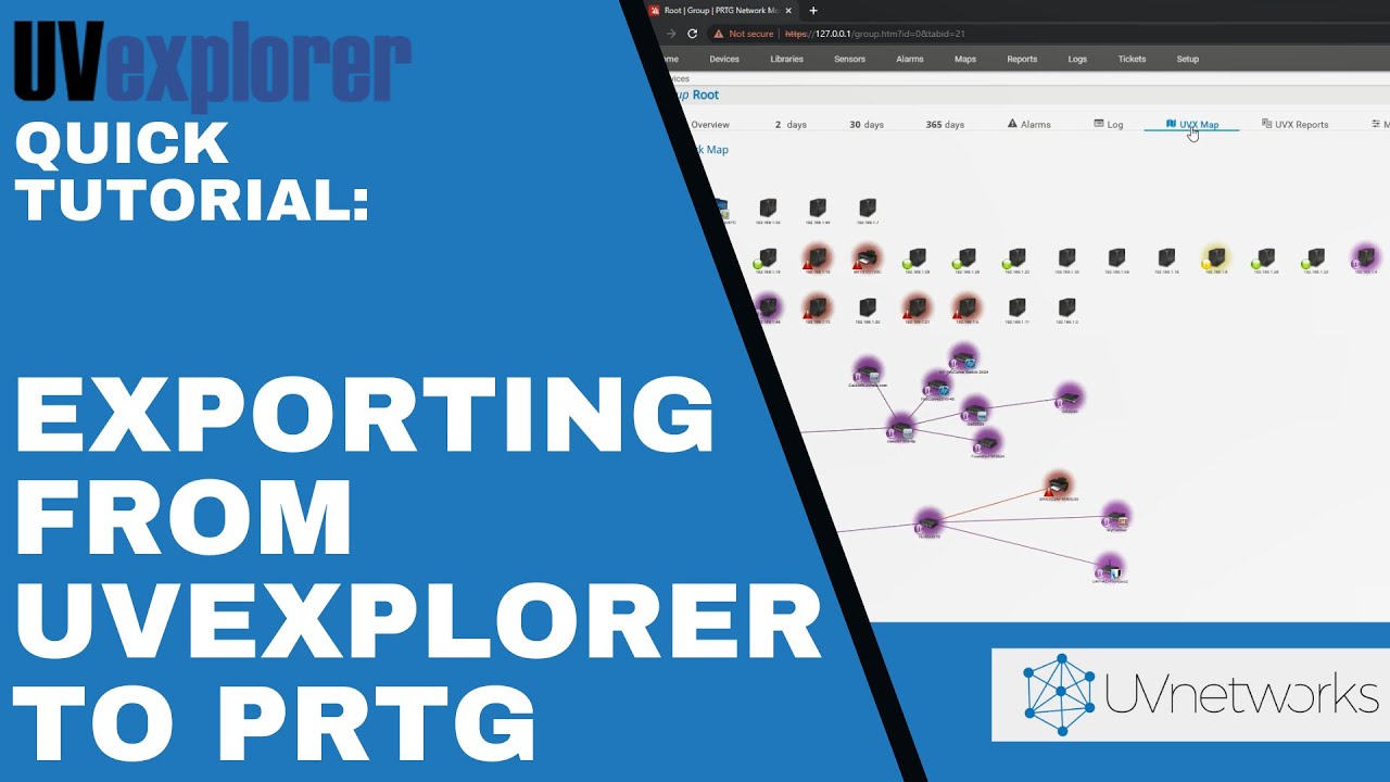 Network Mapping Tool | UVexplorer
