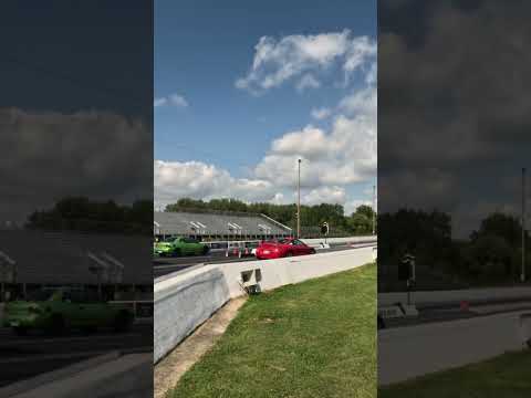 Mitsubishi Eclipse vs Dodge Neon RT Coupe!! 1/4 Mile Drag Racing @ National Trail Raceway