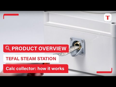 Long lasting steam performance for your Tefal steam station thanks to the Calc Collector | Tefal