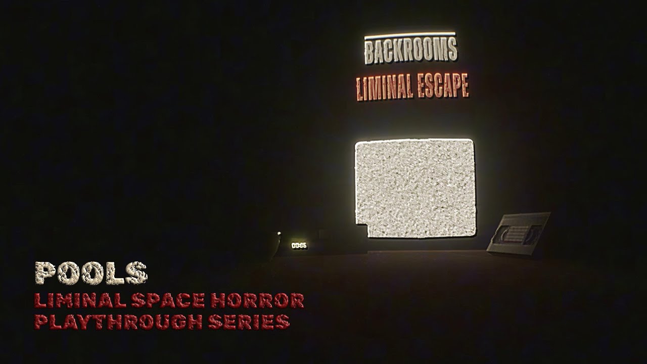 Backrooms Liminal Escape | Pools | Full Playthrough with No Commentary | Liminal Space Horror