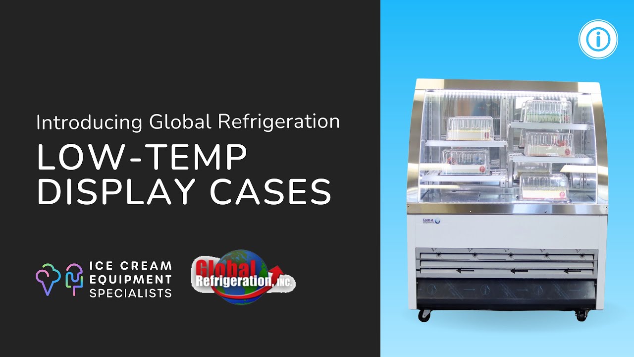 Introducing the Global Refrigeration Low-Temp Display Case