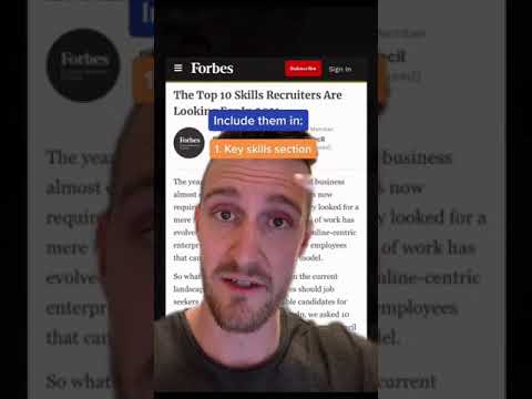 Soft skills are important keywords that ATS scanners are looking for in your resume!