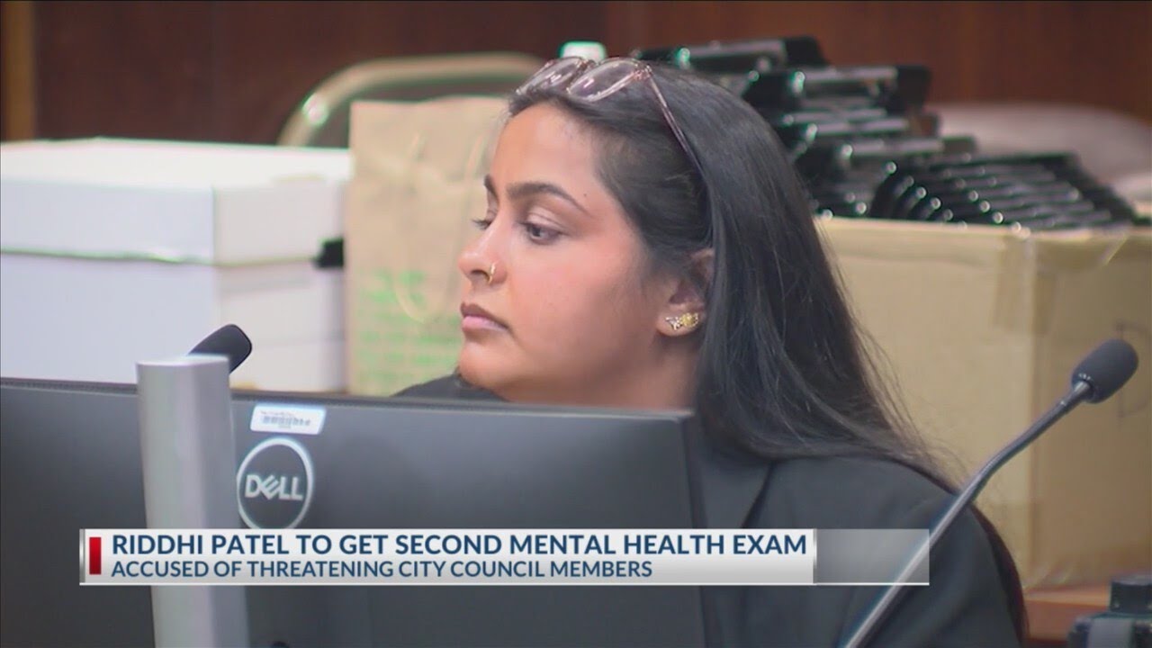 Riddhi Patel to get second mental health exam after allegedly threatening city council members