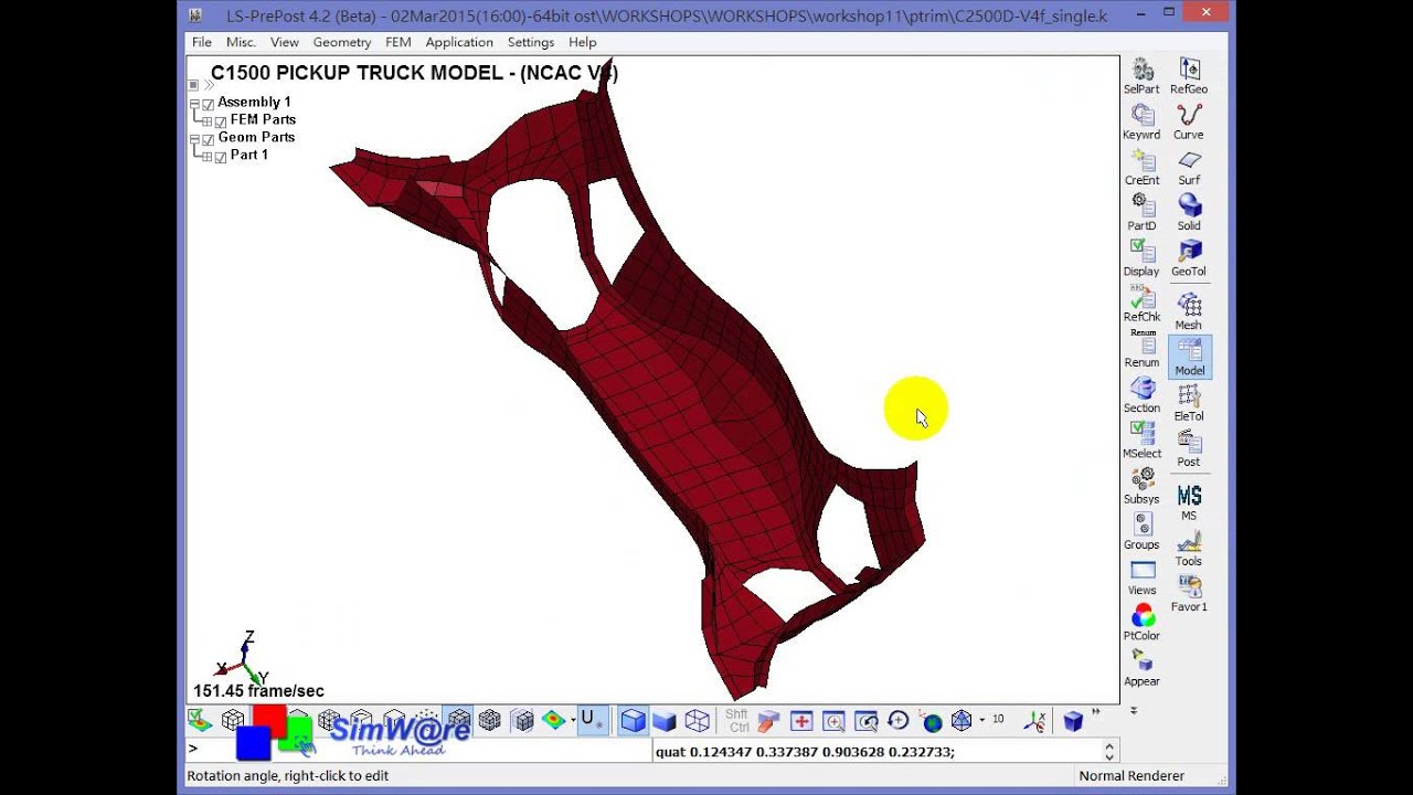 LS-PrePost Workshop11 - Mesh Smoothing