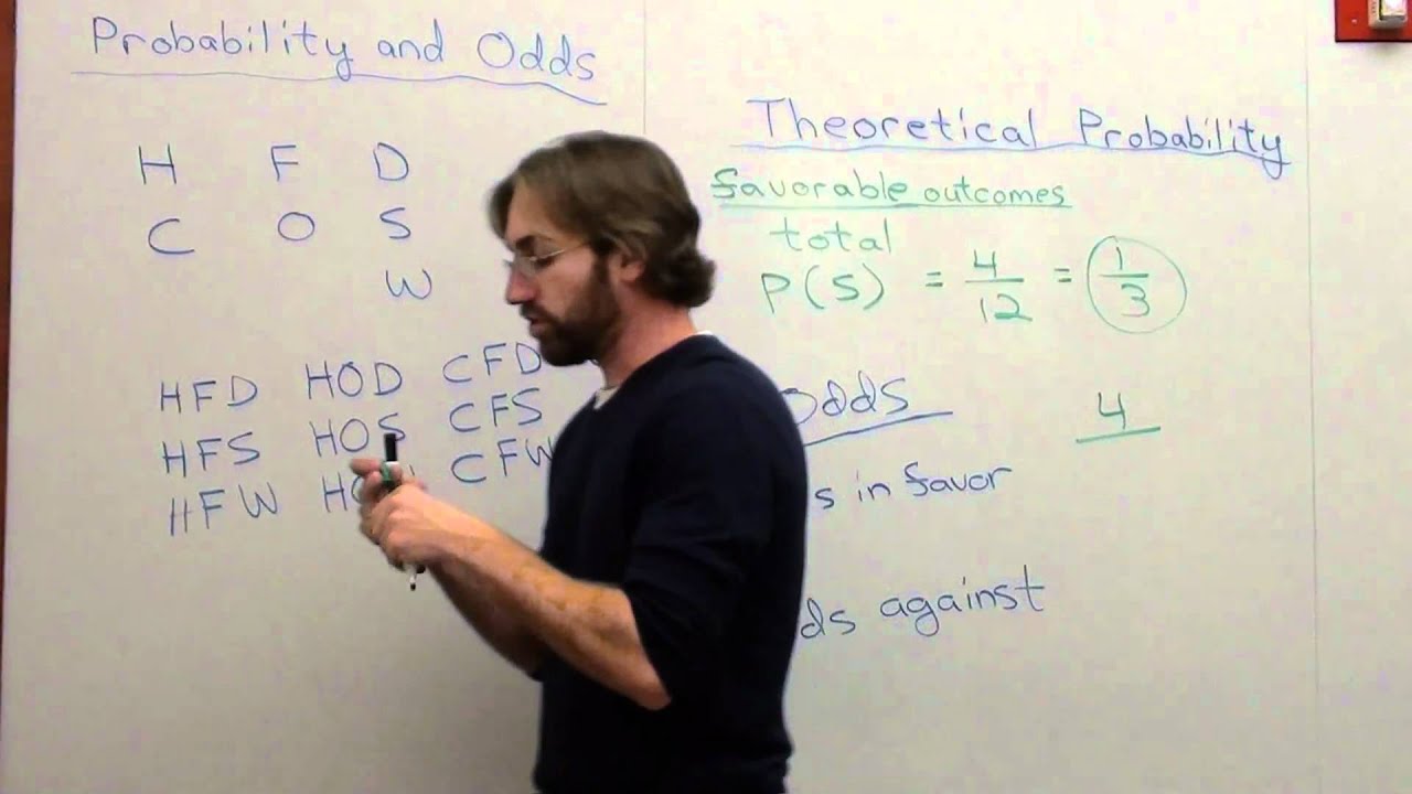 Free Math Lessons Computing Odds