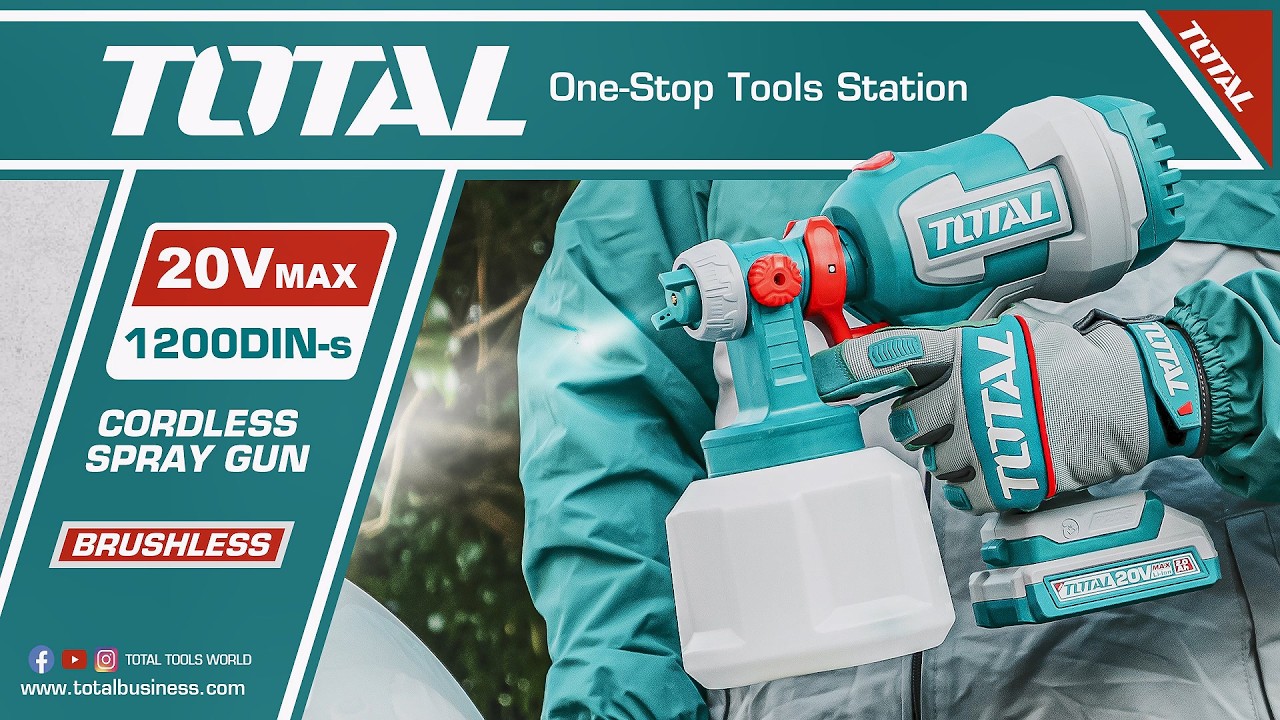 20V Cordless Spray Gun 800ml/min TSGLI20042