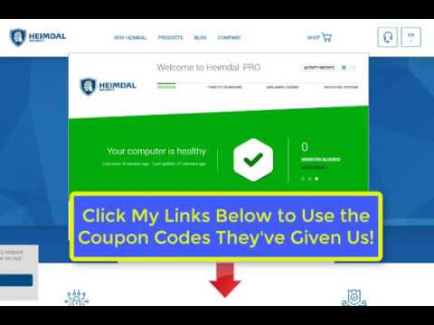 Heimdal Internet Security Software - Installation and First Scan