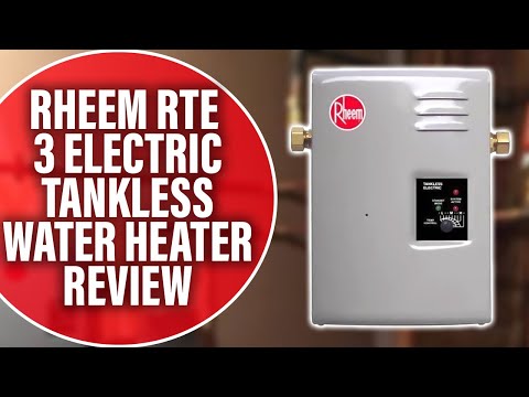 Rheem RTE 13 Electric Tankless Water Heater Review: What You Need to Know (Insider Insights)