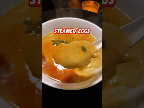 Simple Steamed Eggs Recipe #simplerecipe #steamegg #foodies #chinesefood #eggrecipe