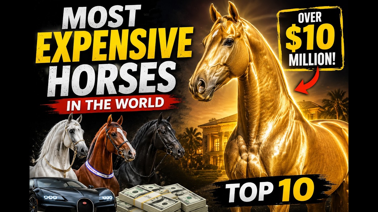 Top 10 Most Expensive Horse Breeds in the World 🐎💰