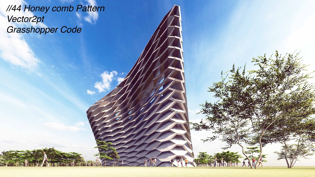 //44 Honey comb Pattern Grasshopper tutorial.