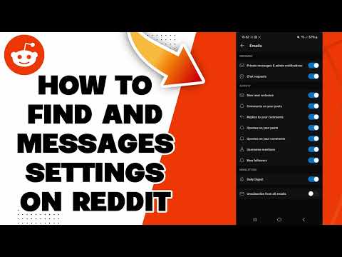 How To Find And Messages Settings On Reddit 2025