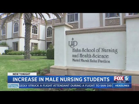 USD Program Sees Spike In Male Nursing Students