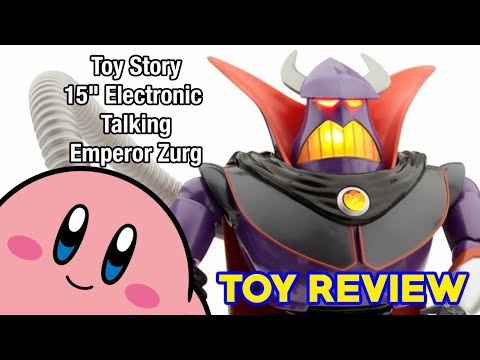 Toy Story 15" Electronic Talking Emperor Zurg Toy Review