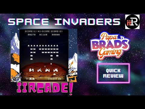 Space Invaders iiRcade Review!