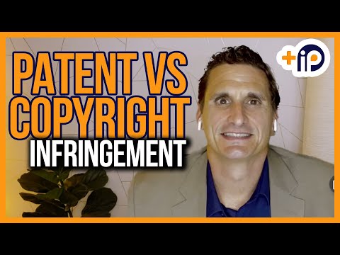 What is the difference between design patent infringement and Copyright infringement?