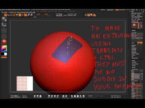 Zbrush extrusion = jaggies — polycount