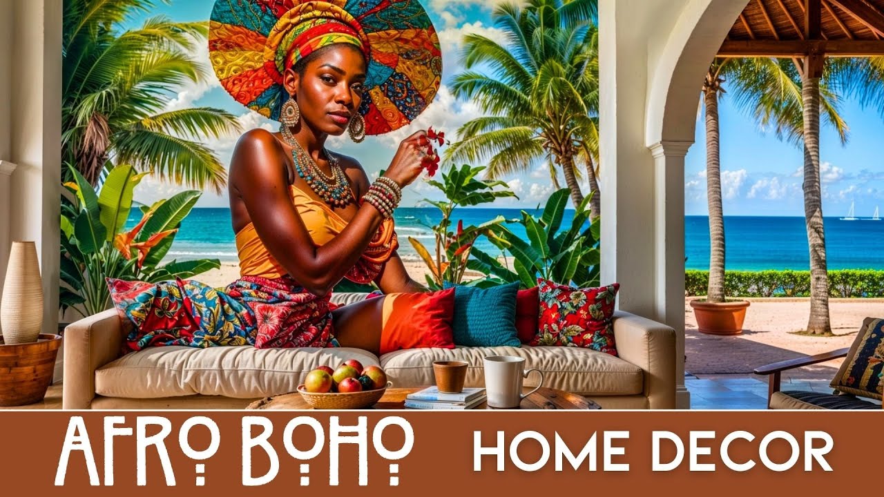 Transform Your Space with Afro Chic Style | Afro Boho Home Decor