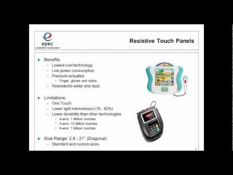 Touch Panels -- Capabilities, Design, & Assembly Webinar