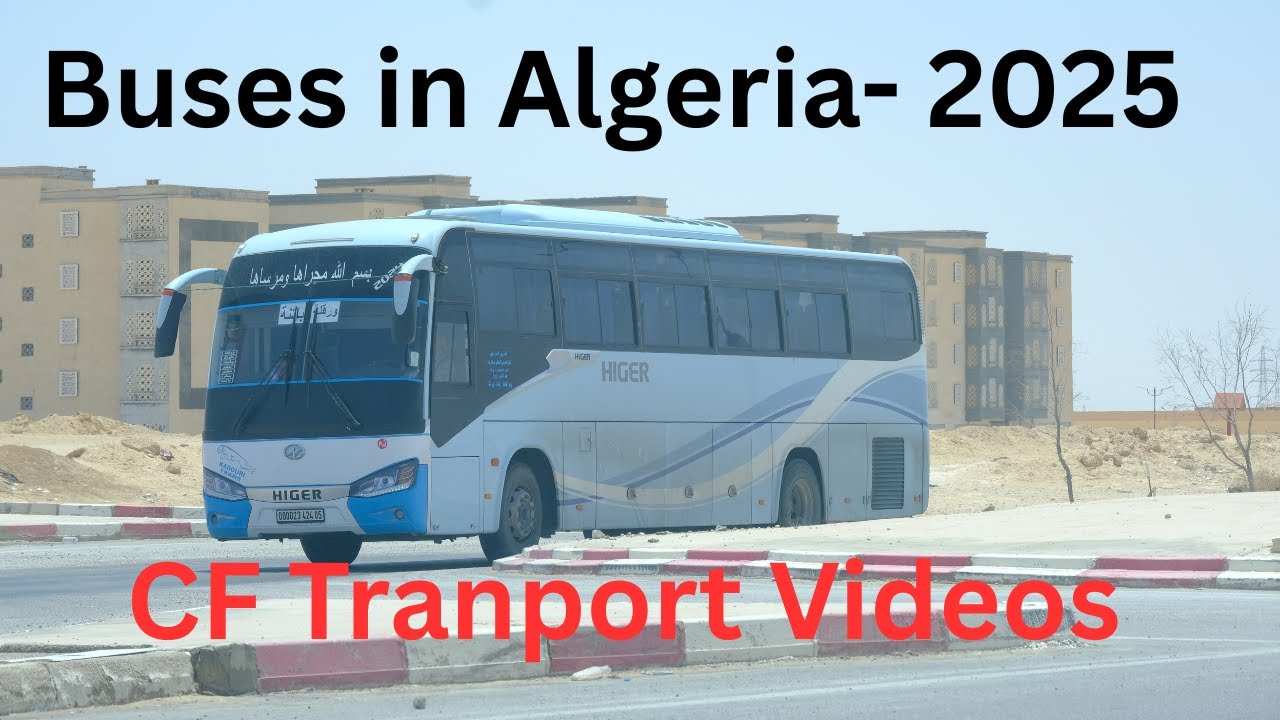 Bus spotting in the Sahara, Algeria- 2025
