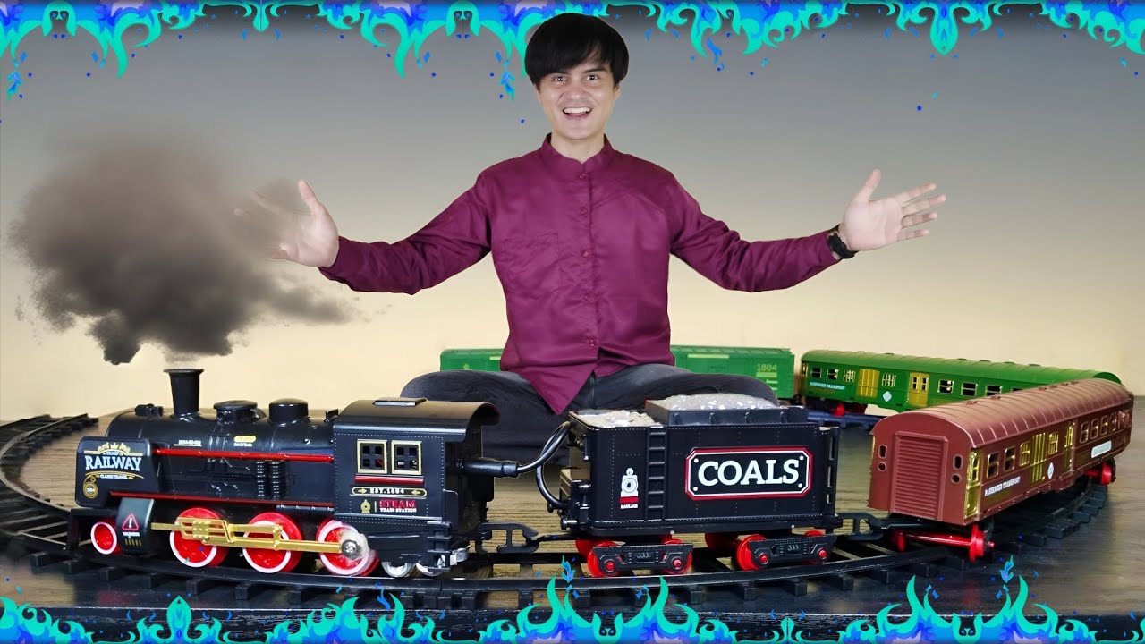 Unboxing Kereta Api Rail King