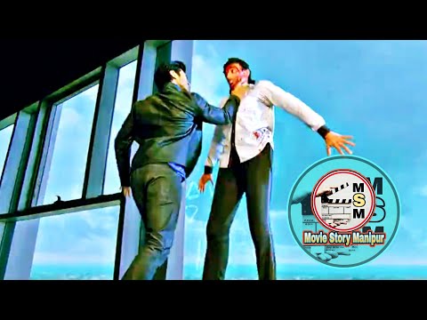"Yevadu"[1st Part] explained in Manipuri || Action/Thriller movie explained in Manipuri