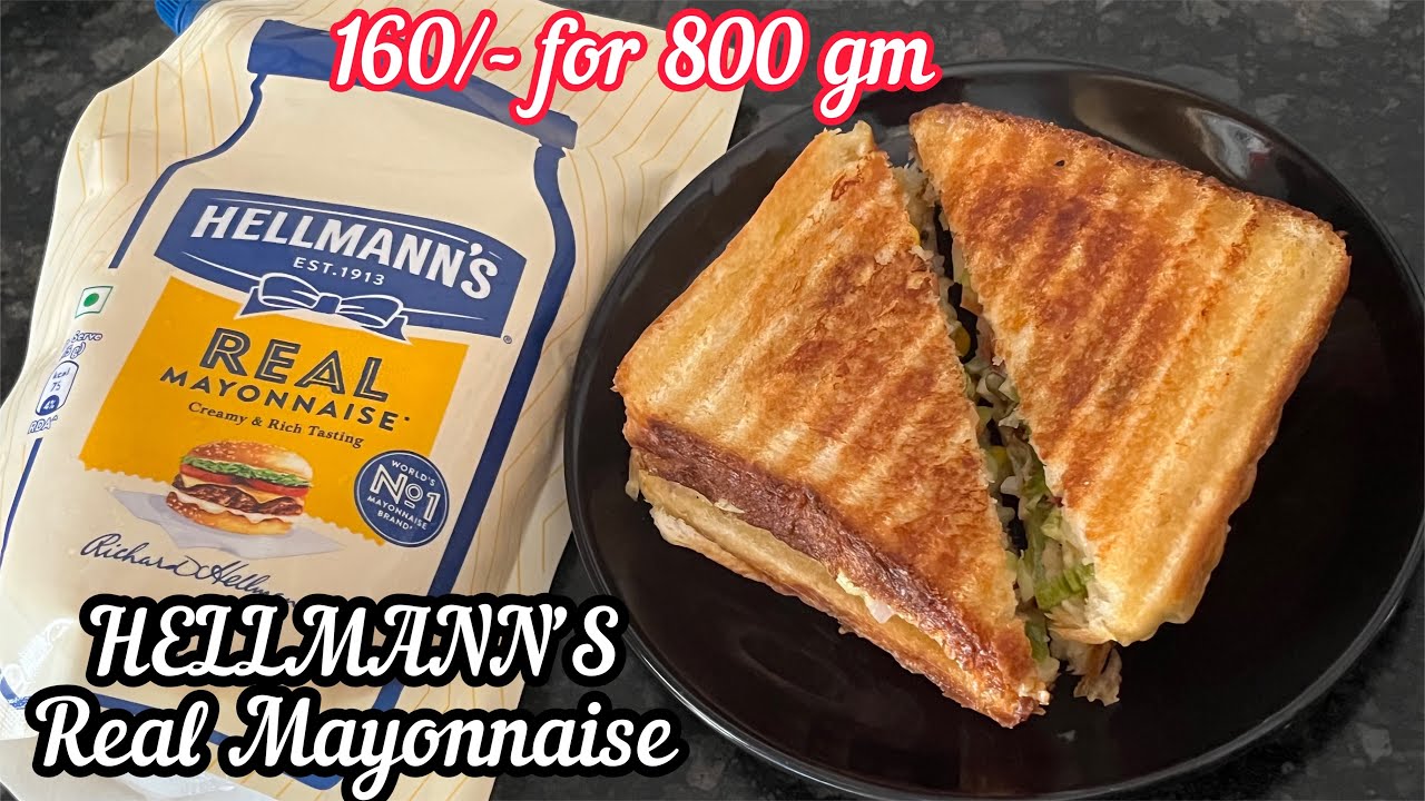 HELLMANN’S Real Mayonnaise | HELLMANN’S Real Mayonnaise Review & Recipe | HELLMANN’S Veg Mayonnaise