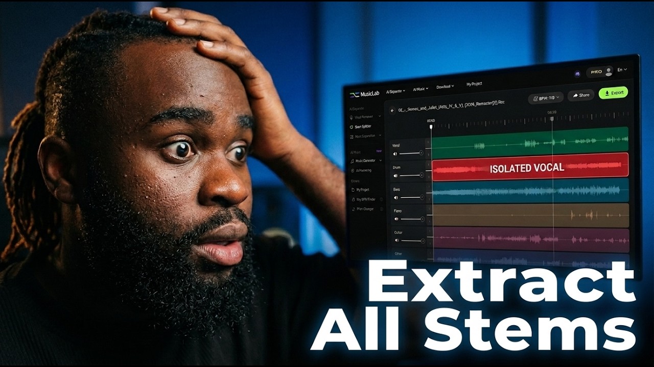 Get The Exact Stems From Any Song