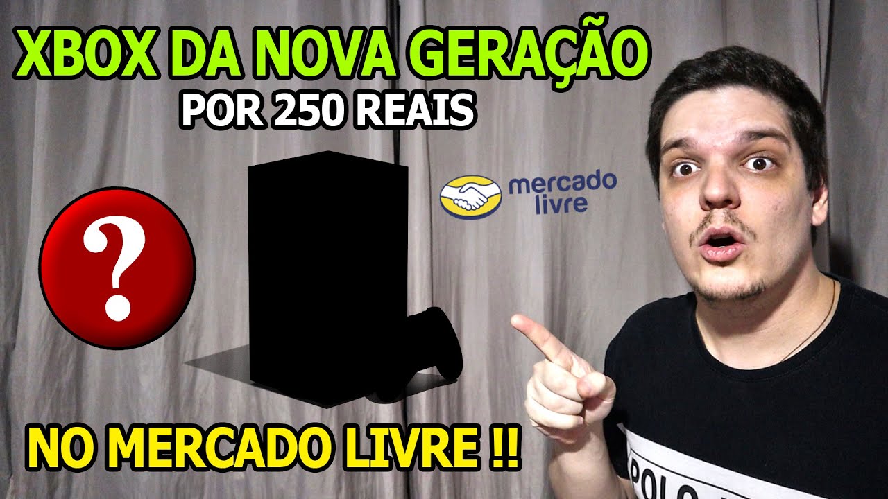 COMPREI UM CONSOLE DA NOVA GERAÇÃO NO MERCADO LIVRE POR 250 REAIS, FUI ENGANADO OU NÃO? SAIBA TUDO 😨
