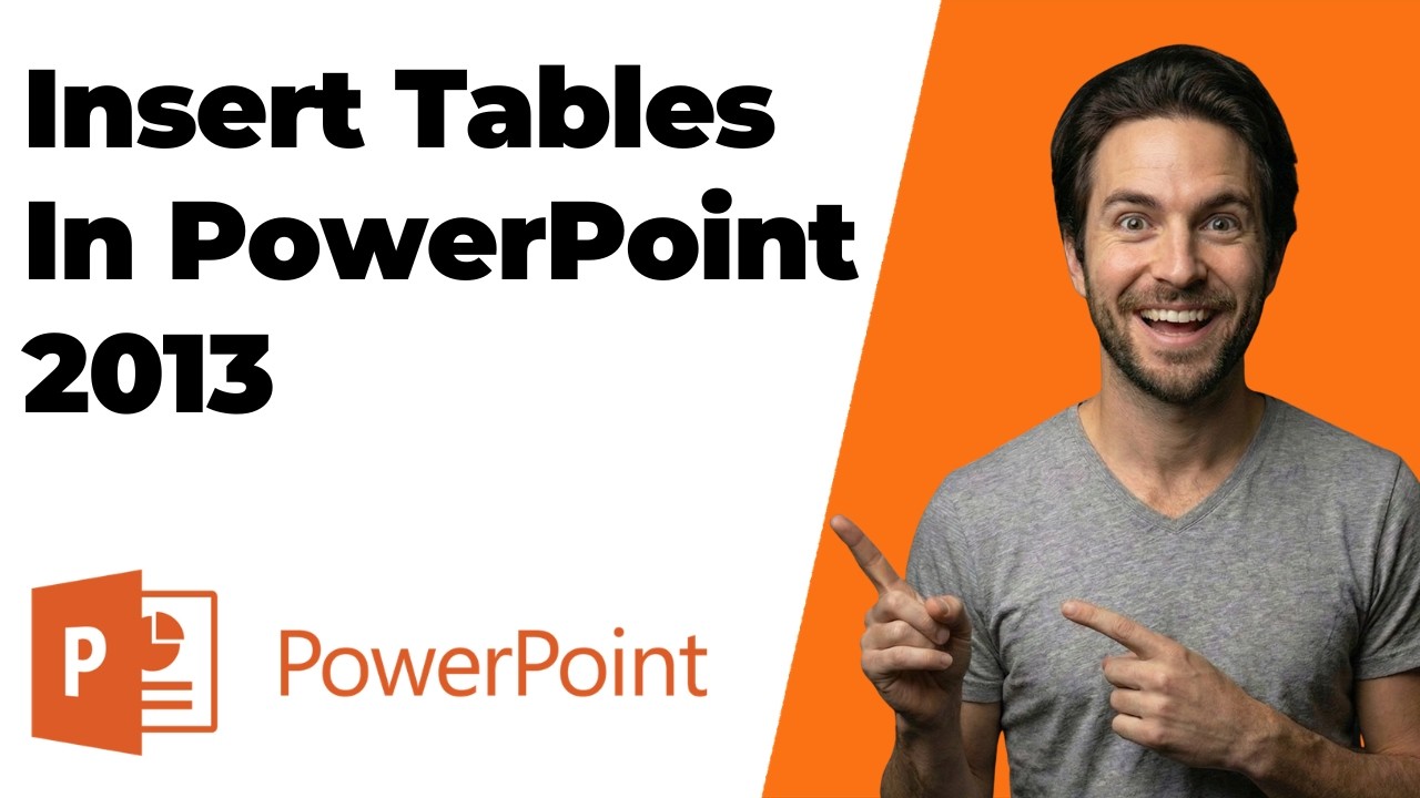 How To Insert Tables In PowerPoint 2013 (2026 Easy Guide)