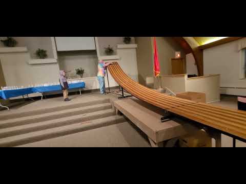 Test and Tune at the Awana Pinewood Derby.