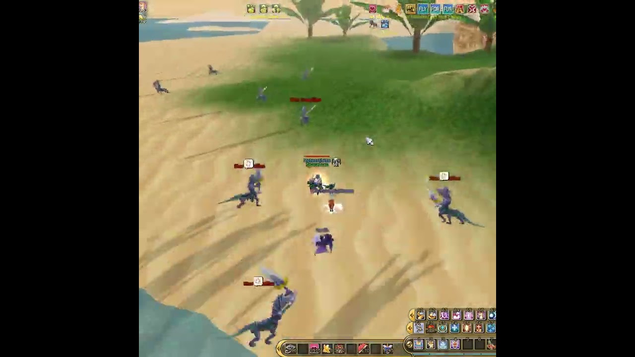 Farming Forgotten Island Insanity Flyff