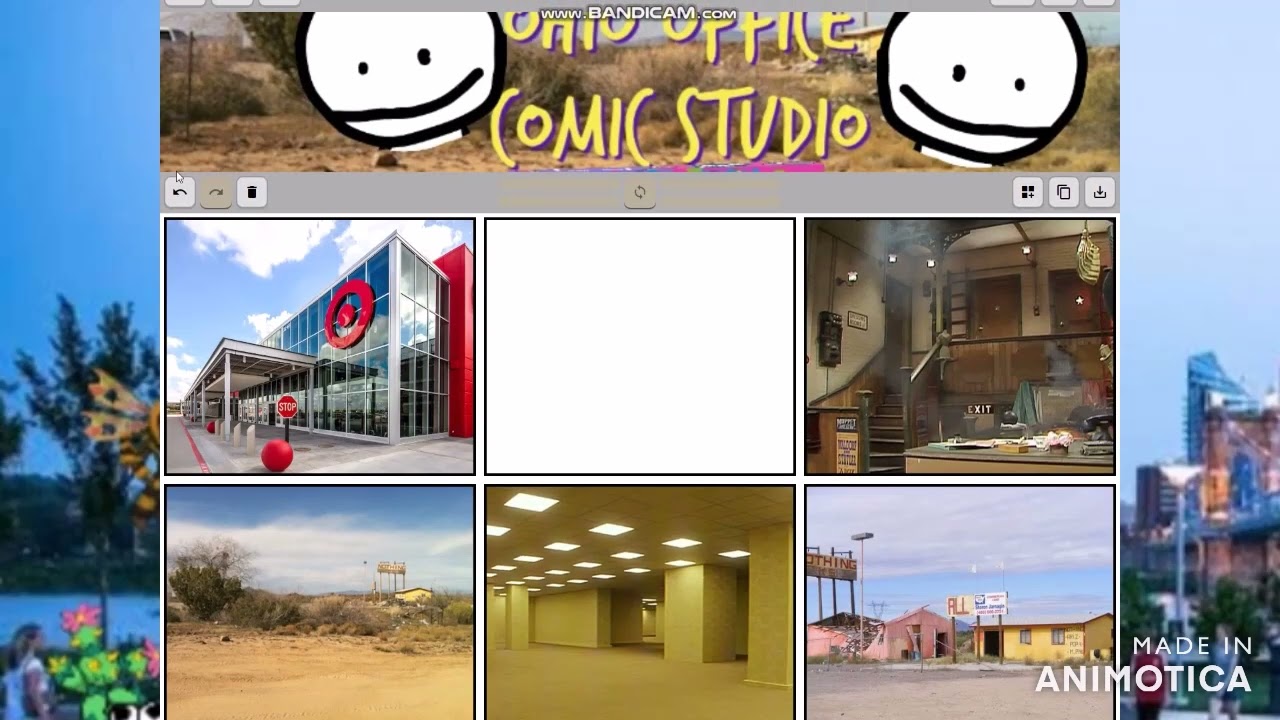 I'm at the Ohio Office Comic Studio