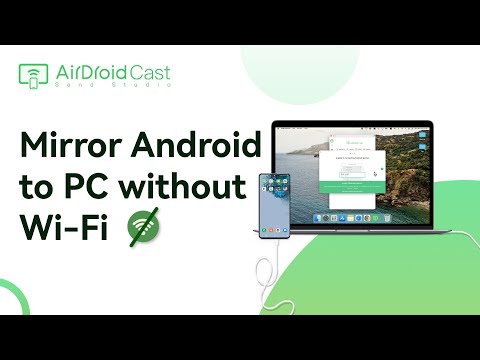 How to Mirror Android to PC without WiFi? | Cast Android Phone