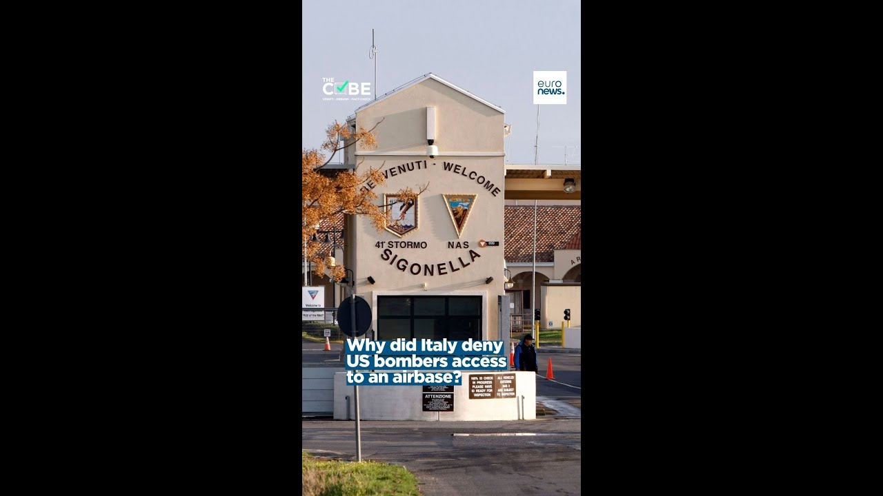 Why did Italy deny US planes access to an airbase?