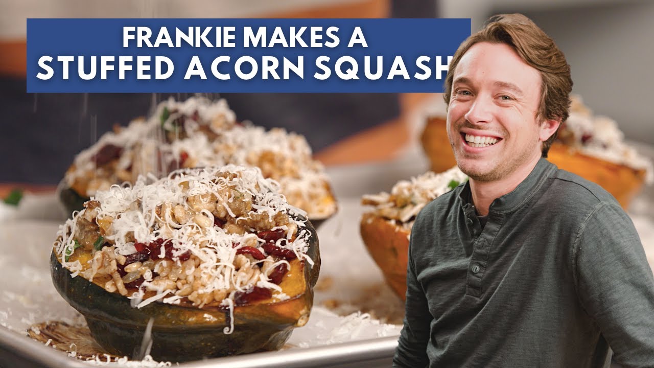 Cheesy Stuffed Acorn Squash Is the Cozy Dinner You Need