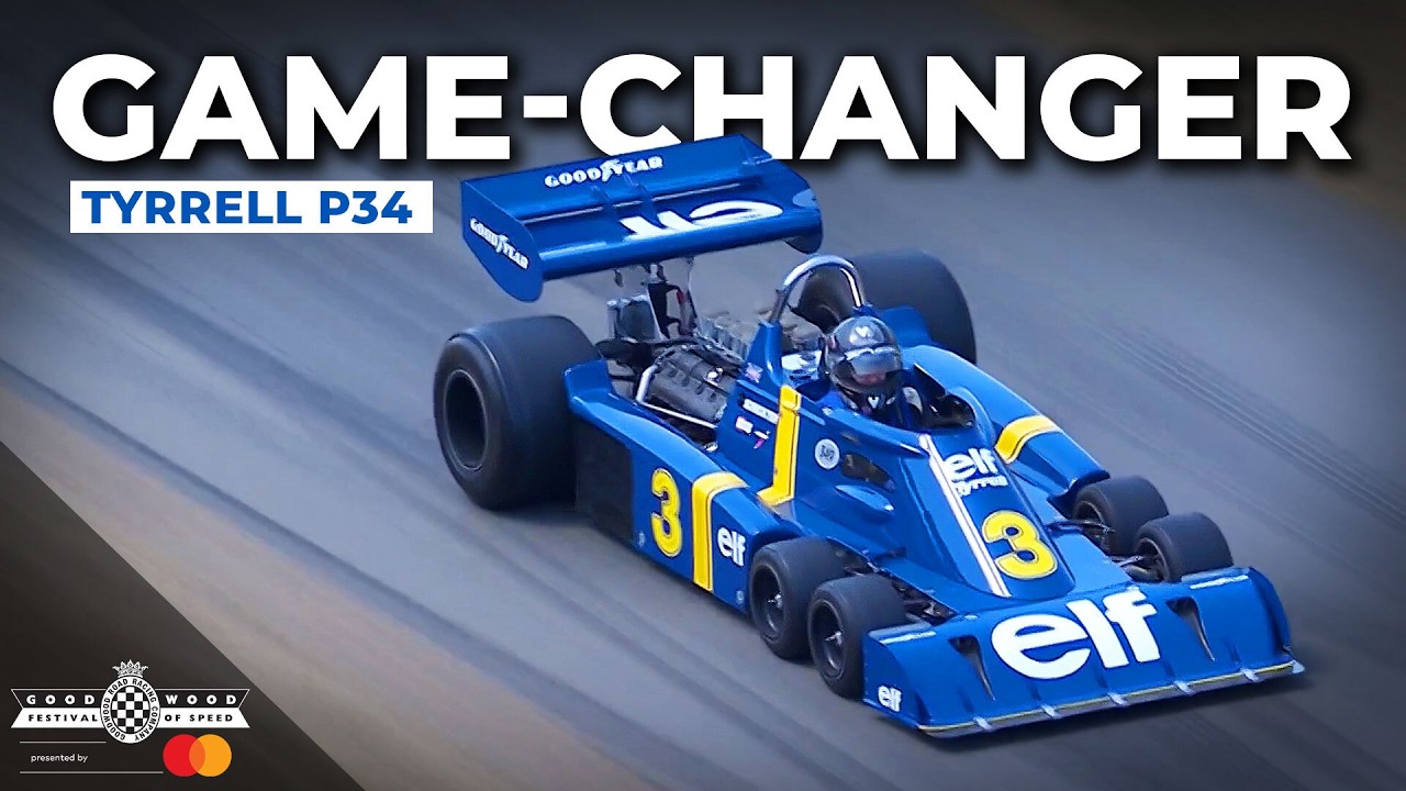 When 6 wheels shocked F1 | The story of the Tyrrell P34