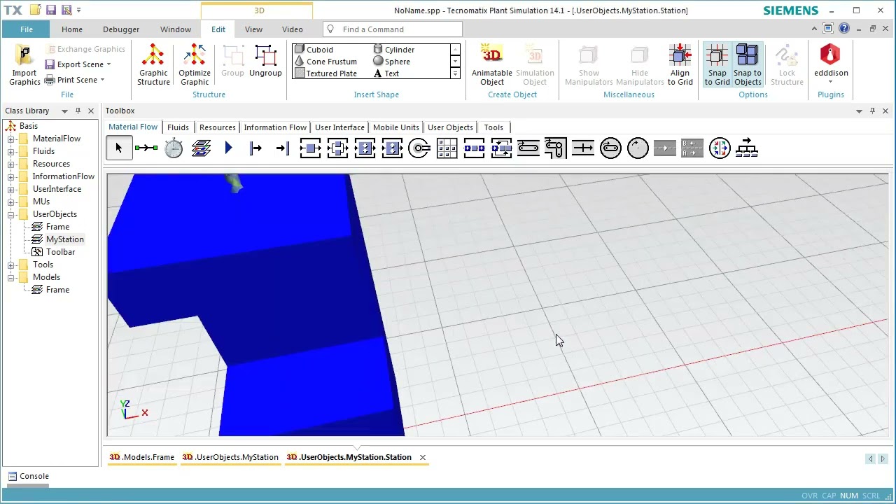 Plant Simulation 3D Animation Objects Advanced