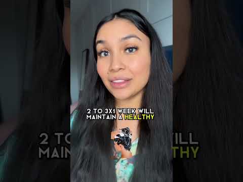 How often do you wash your hair?🧐 #youtubeshorts #haircare #hair #maliha