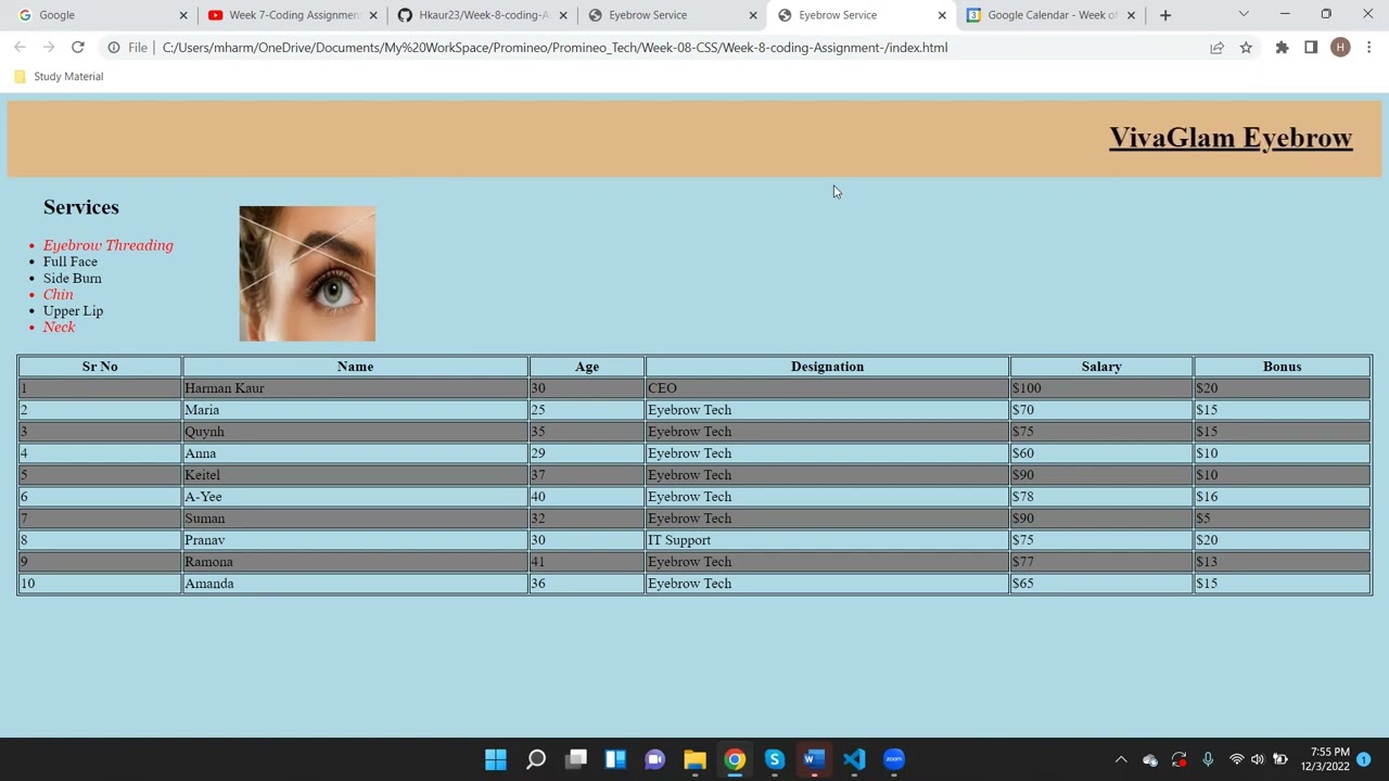 Week 8 Coding Assignment