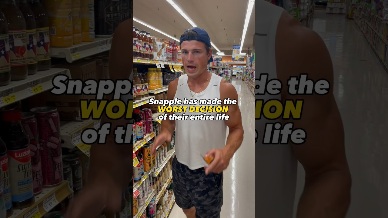 Why I Will Never Drink Snapple Again