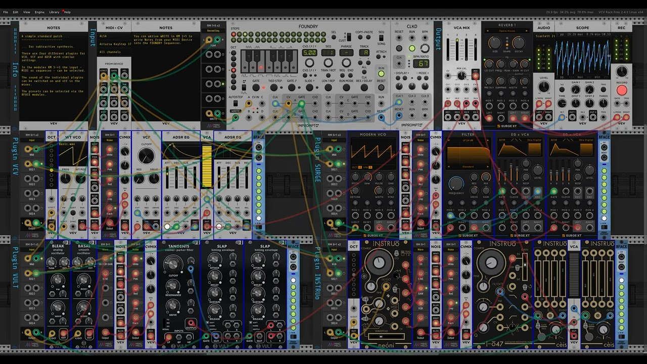 VCV PATCH: Simple Basic Subtractive