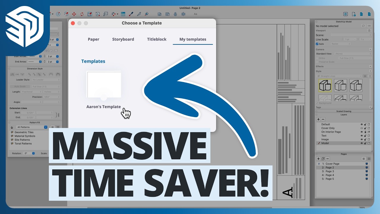 LayOut Templates 101 | SketchUp LayOut Tutorial