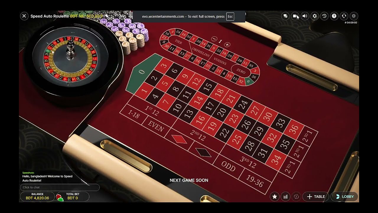 Speed Auto Roulette Live Session - Watch the Action