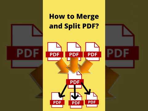 How to merge and split PDF?|EASIEST WAY|LESS TIME TAKEN TECHNIQUE|