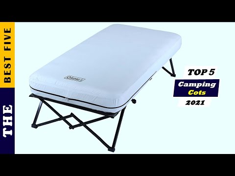 ✅ Top 5: Best Camping Cots For Tents 2021 [Buying Guide]