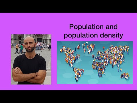 Learning social studies: population density for kids