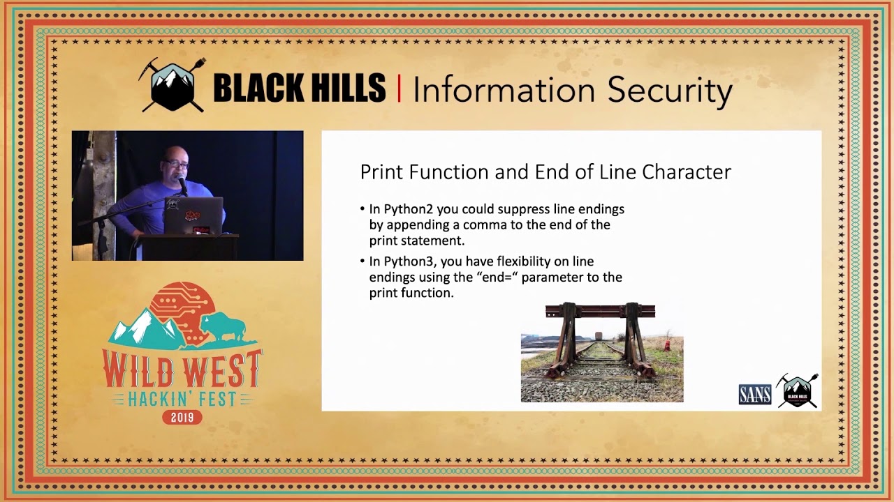 Py2k20: Transitioning from Python2 to Python3 - Joff Thyer